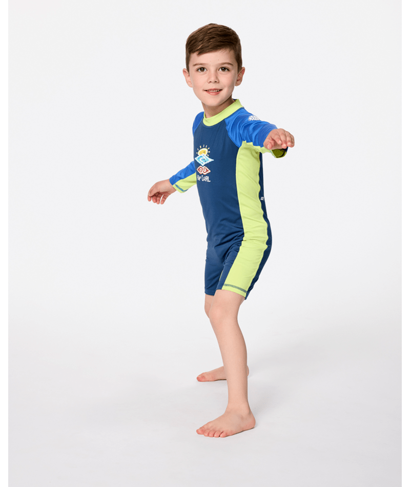 BOY COSMIC UPF L/S SPRING SUIT - LIGHT NAVY – Mount Surf Shop
