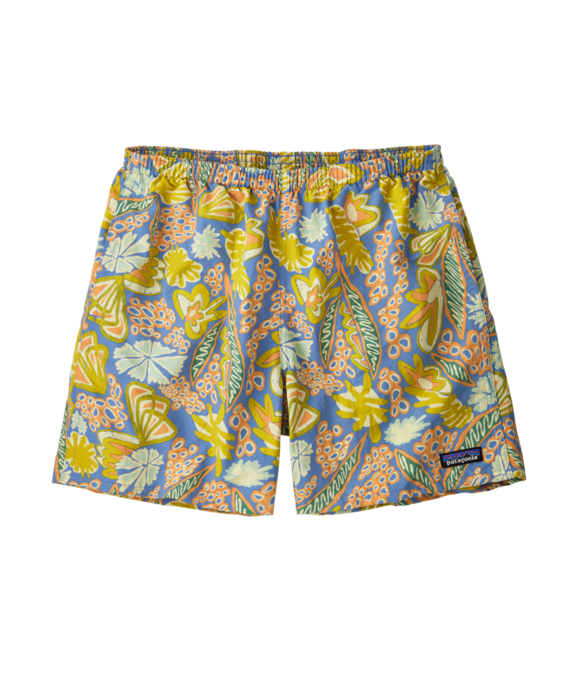 BAGGIES SHORTS 5" - FLOURISH ABUNDANT BLUE – Mount Surf Shop