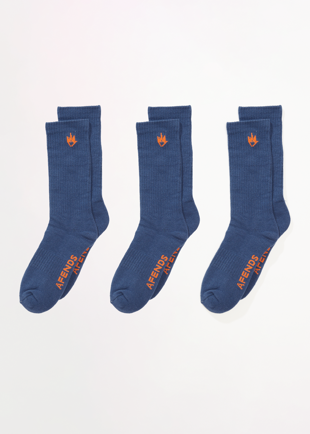 FLAME - SOCKS THREE PACK - MARLIN – Mount Surf Shop