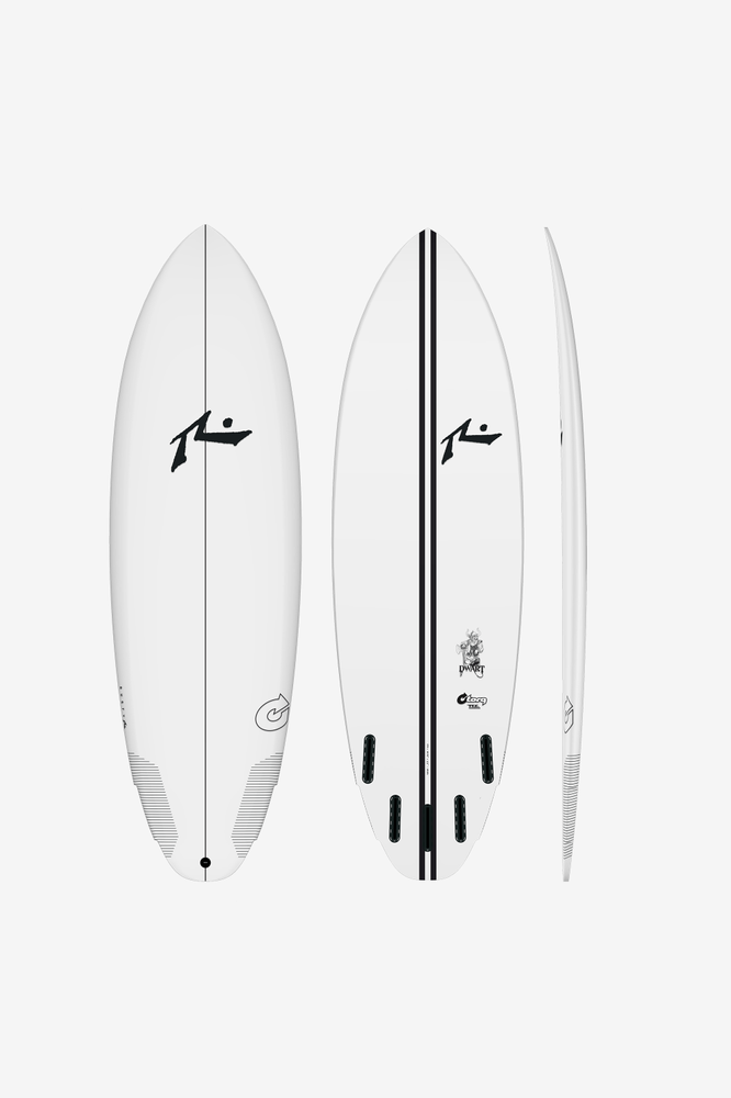 TORQ TEC RUSTY DWART - WHITE - 6'0" – Mount Surf Shop
